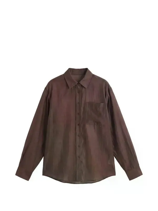 REFORMATION Eli Buttoned Shirt