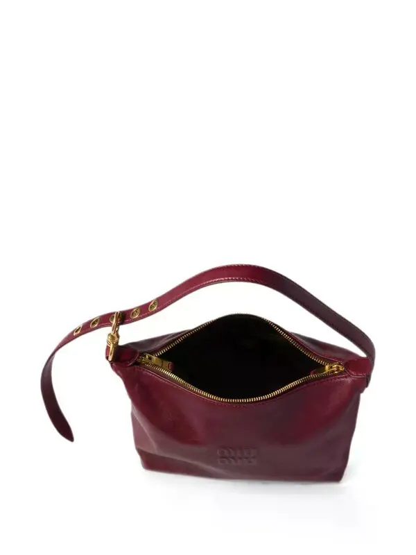 Miu Miu Spirit Nappa Leather Bag - Red