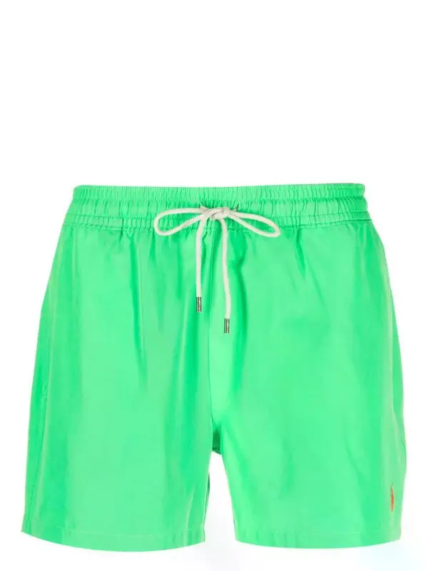 Polo Ralph Lauren Logo-embroidered Swim Shorts - Green