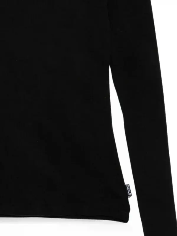 MAISON MARGIELA Ribbed-knit Long-sleeve Top