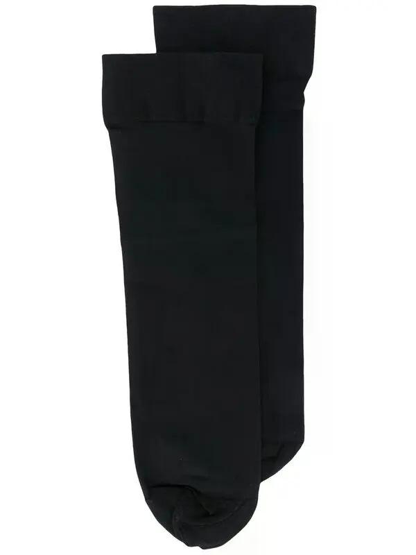 Wolford Sheer Ankle Socks - Black