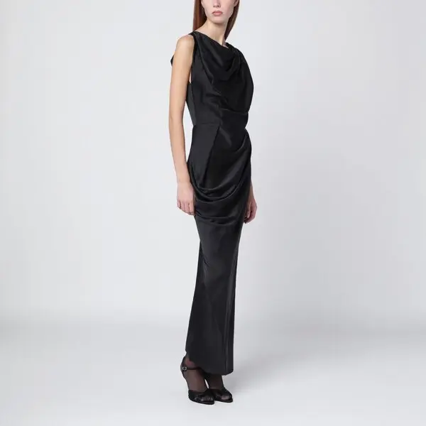 VIVIENNE WESTWOOD Long Fond Dress - Black