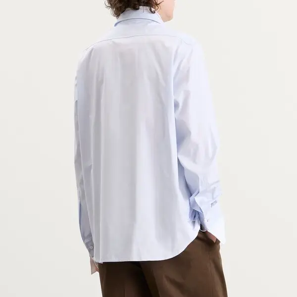 Acne Studios Sont Poplin Long Sleeve Shirt