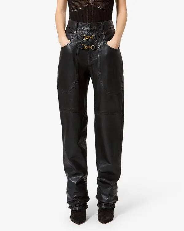 Isabel Marant Étoile Brinley Leather Pants