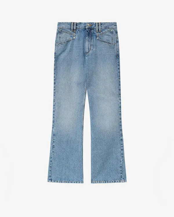 Isabel Marant Étoile Belvia Jeans - Light Blue