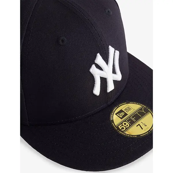 New Era 59fifty Mlb World Series Dogear New York Yankees Cotton Cap - Navy