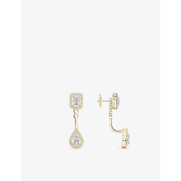 Messika My Twin -gold And 0.86ct Diamond Earrings