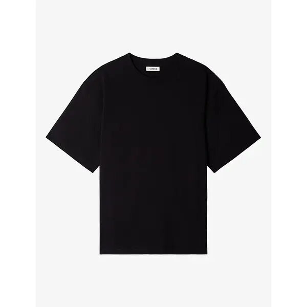 Sandro Crewneck Relaxed-fit Cotton T-shirt