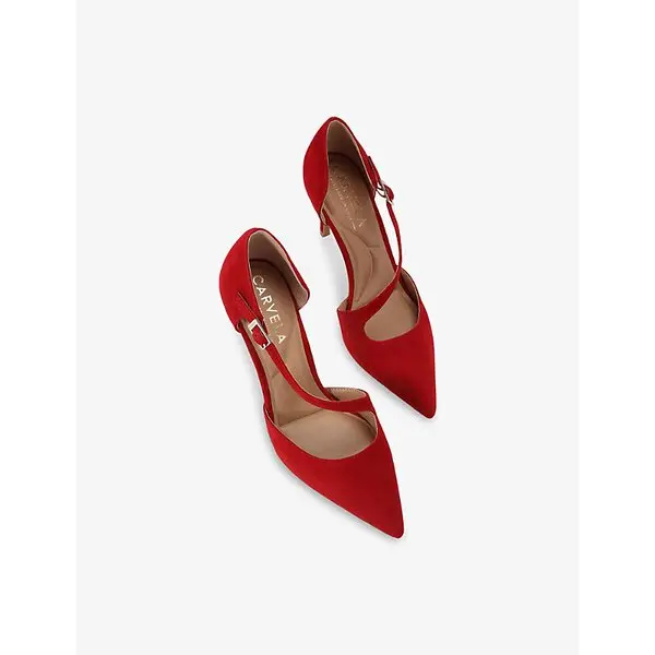Carvela Lorita Suede Heeled Courts