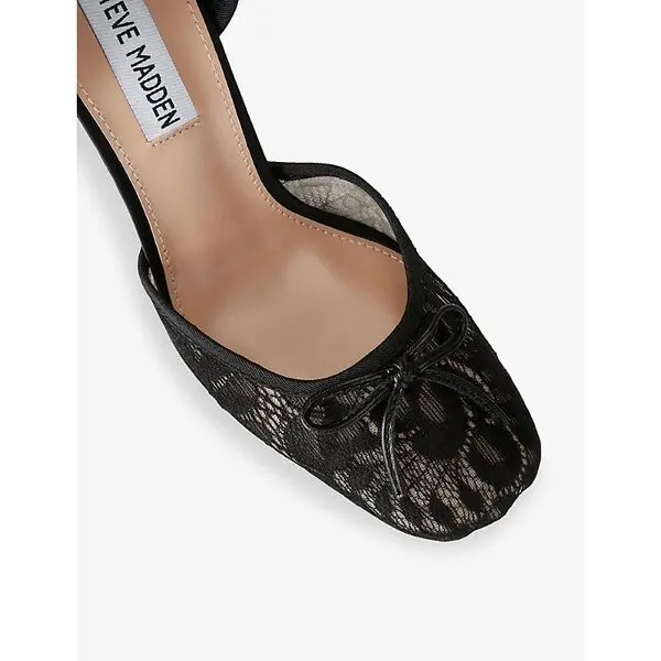 Steve Madden Larina Lace Heeled Courts