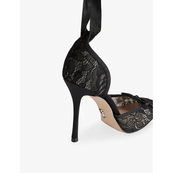 Steve Madden Larina Lace Heeled Courts