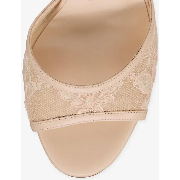 CHRISTIAN LOUBOUTIN Miss Z 100 Lace Slingbacks