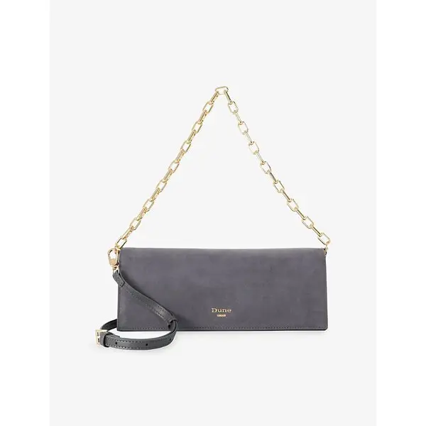 DUNE Bemuse Suede Shoulder Bag