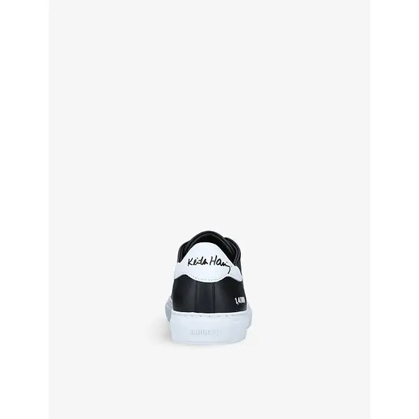 Axel Arigato X Keith Haring Leather Low-top Trainers