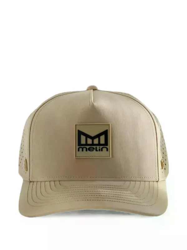 MELIN Odysea Stacked Hydro Logo-patch Perforated Cap - Neutrals