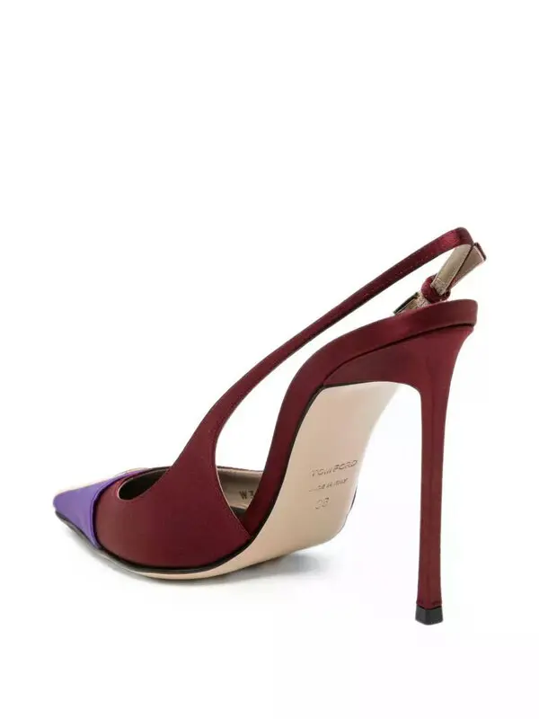 TOM FORD 105mm Thea Slingback Pumps