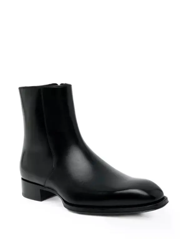 TOM FORD Calf Leather Ankle Boots