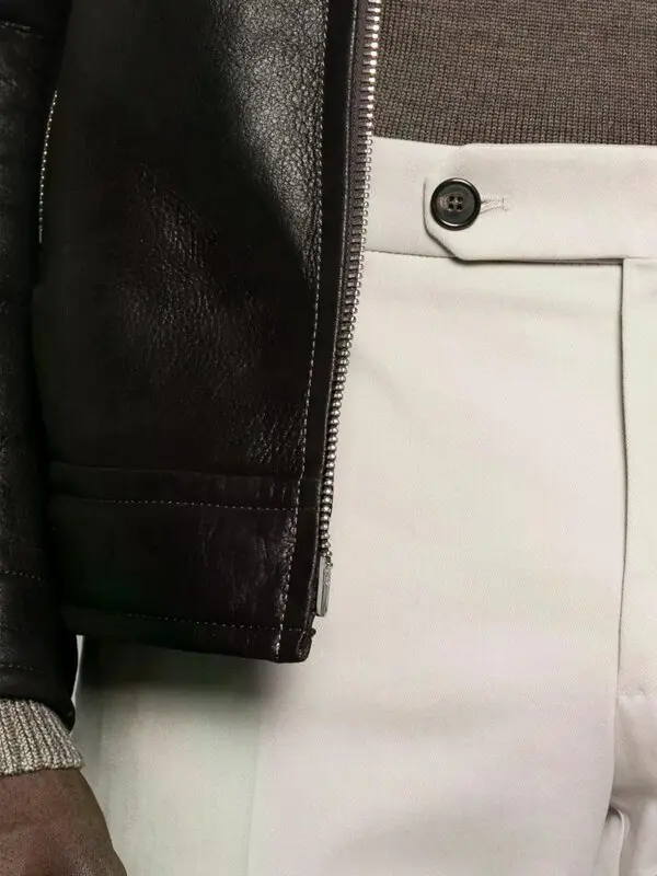 SLOWEAR Slim-fit Tailored Trousers