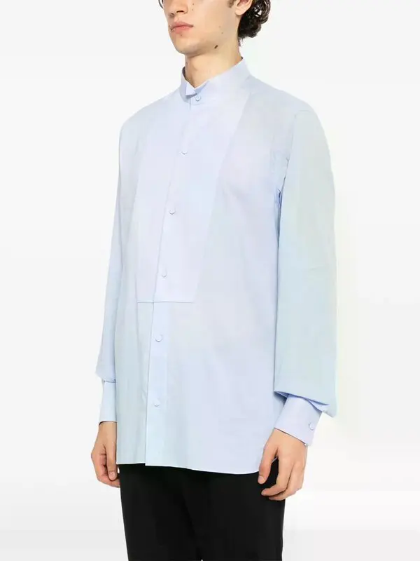 TOM FORD Washed Muslin Shirt - Blue