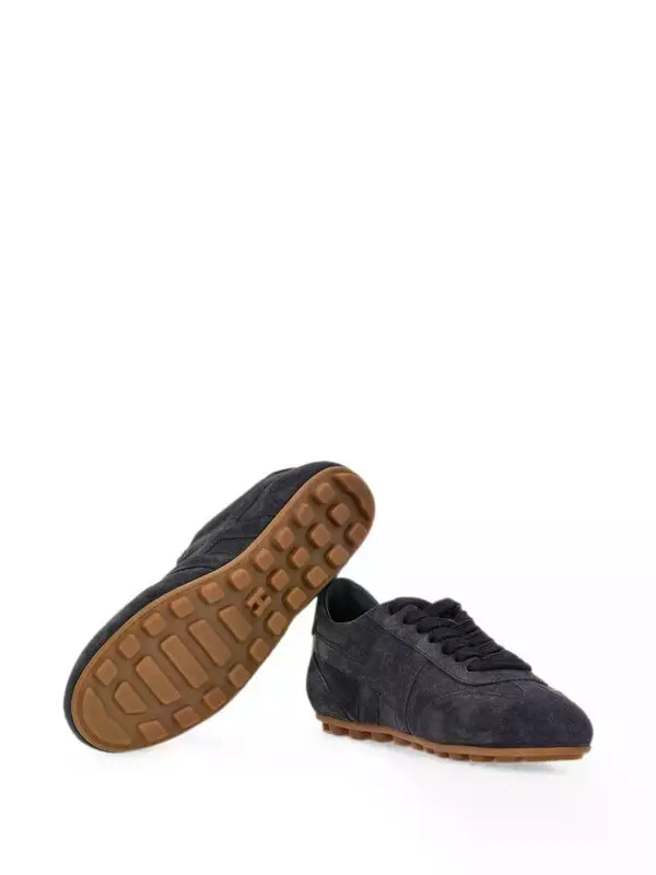 Hogan Olympia Crystal-embellished Suede Sneakers