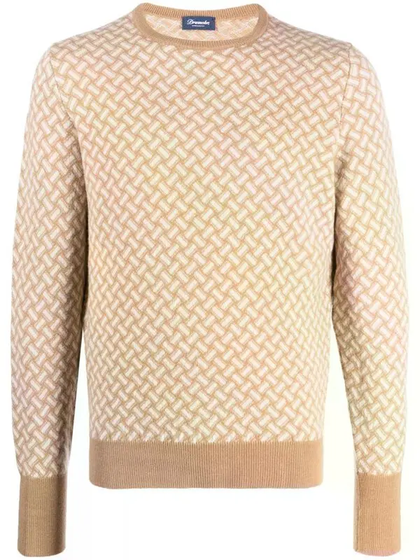 DRUMOHR Biscottino Crew-neck Cashmere Jumper