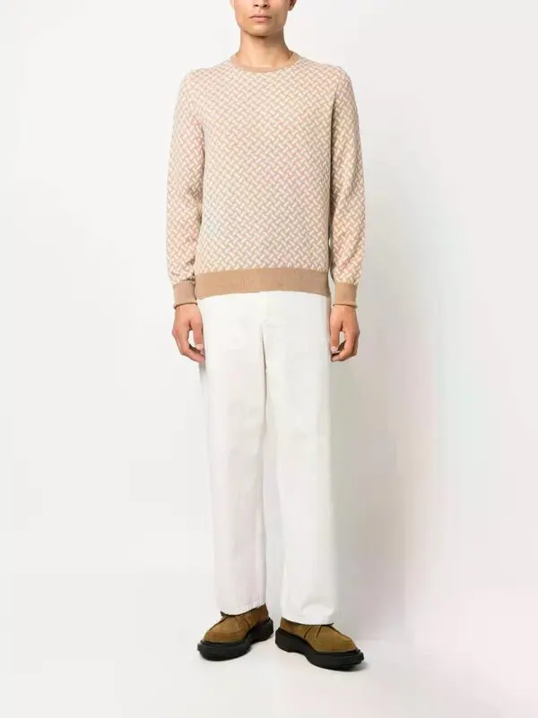 DRUMOHR Biscottino Crew-neck Cashmere Jumper