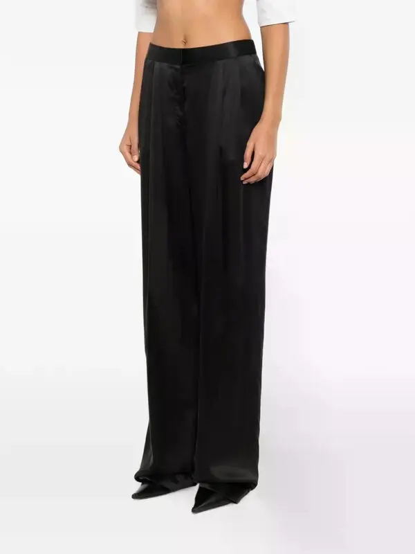 TOM FORD Silk Pleated Trousers