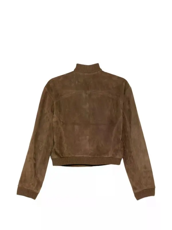 TOM FORD Suede Panelled Jacket