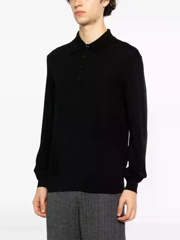 TOM FORD Long-sleeve Polo Shirt