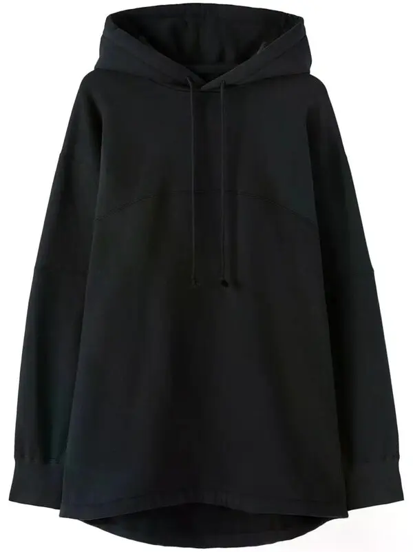 JIL SANDER Logo-embroidered Cotton Hoodie