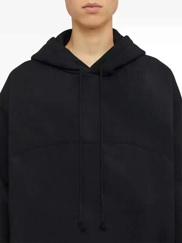 JIL SANDER Logo-embroidered Cotton Hoodie