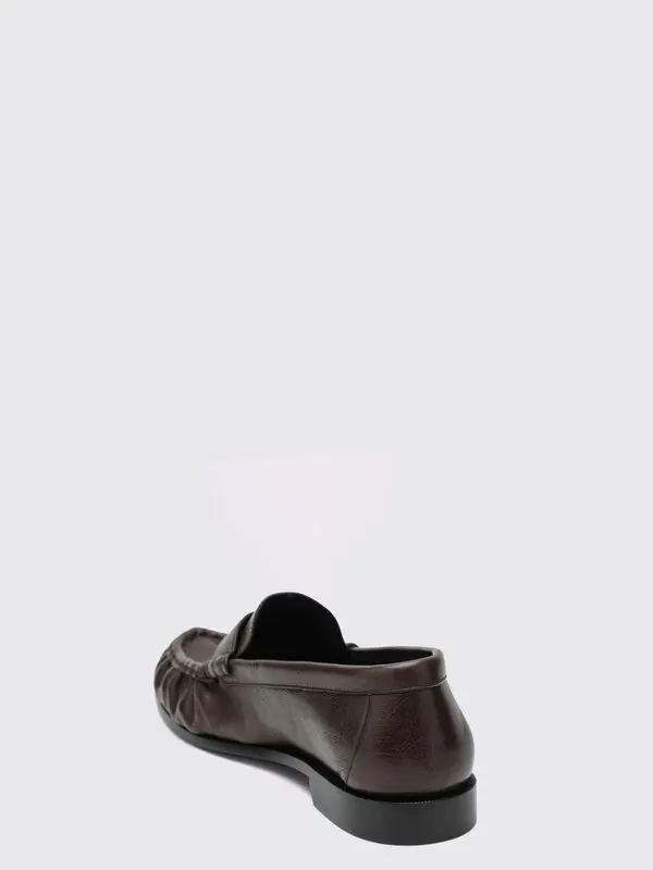 Saint Laurent Le Loafer Penny Loafers In Calfskin With Monogram