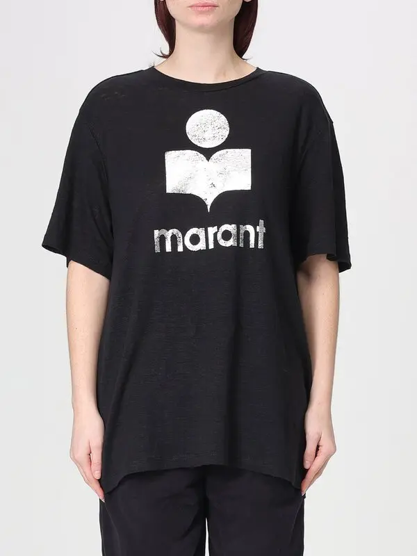 Isabel Marant Étoile Logo T-shirt - Black