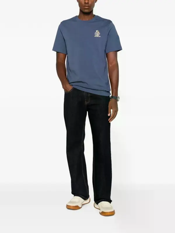 Moncler Duck-patch Cotton T-shirt