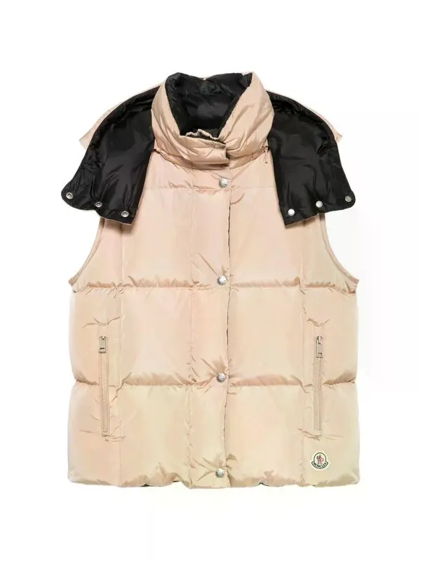 Moncler Macareux Padded Gilet - Neutrals