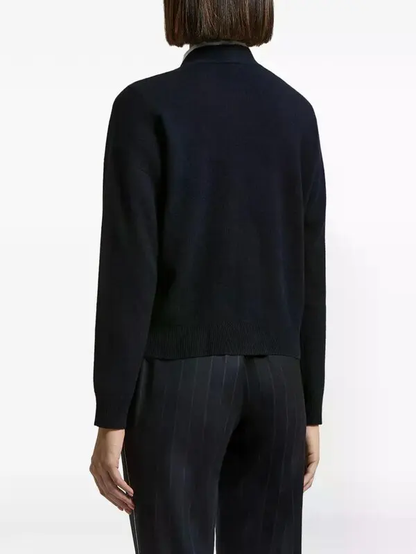 Peserico Bead-embellished V-neck Cardigan