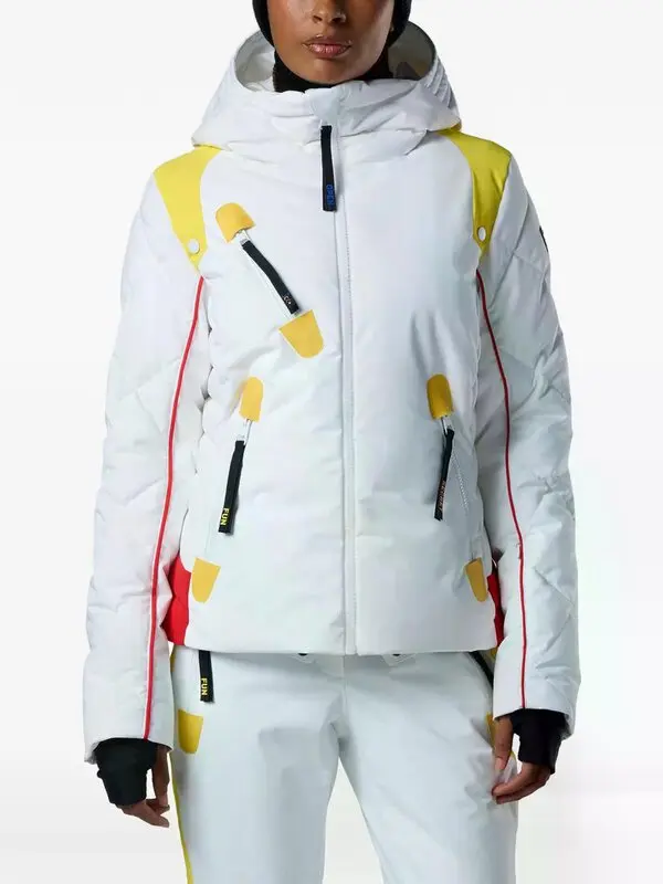 Rossignol Jcc Valdiz Quilted Ski Jacket - White