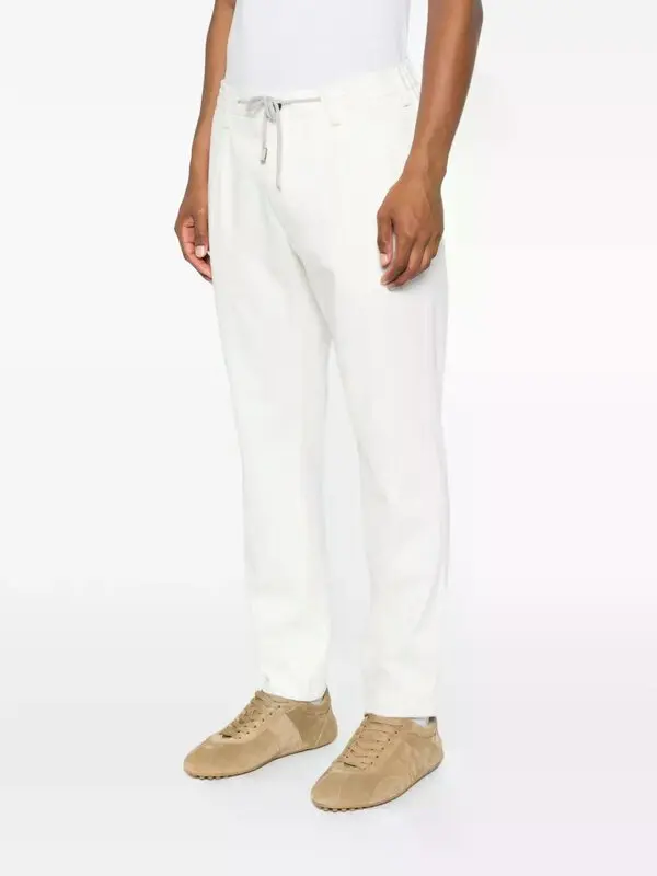 Eleventy Drawstring Pleated Trousers