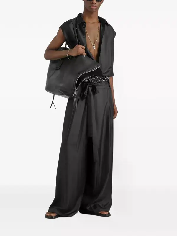 Dolce & Gabbana Silk Twill Trousers