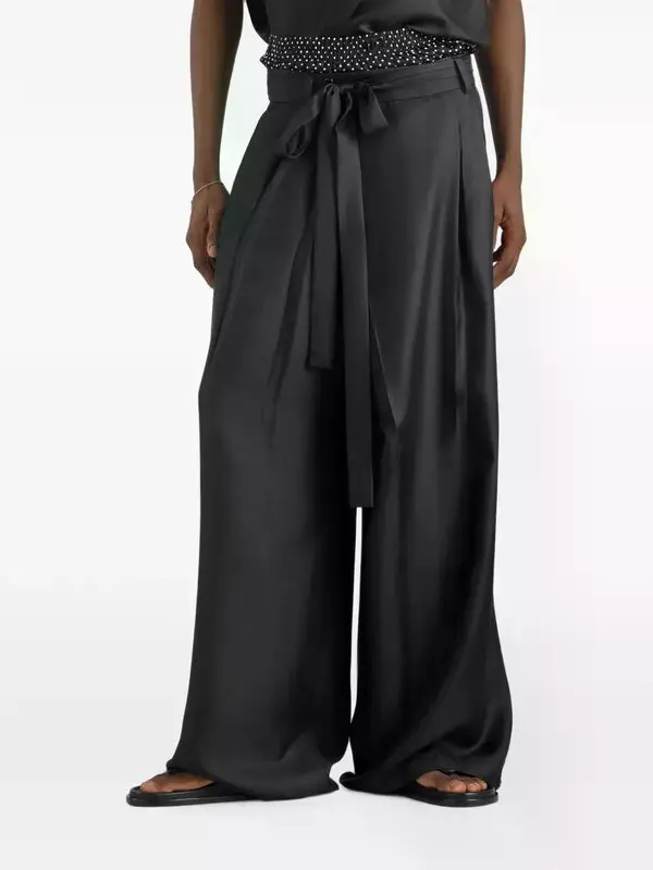 Dolce & Gabbana Silk Twill Trousers