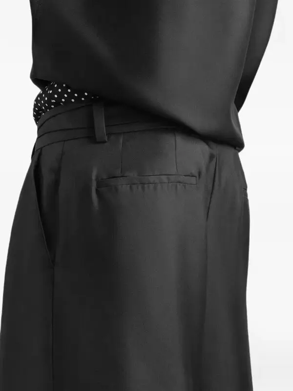Dolce & Gabbana Silk Twill Trousers