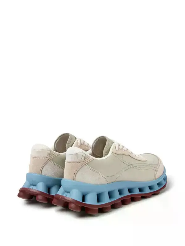 Camper X Sunnei Pelotissima Leather Panel Sneakers