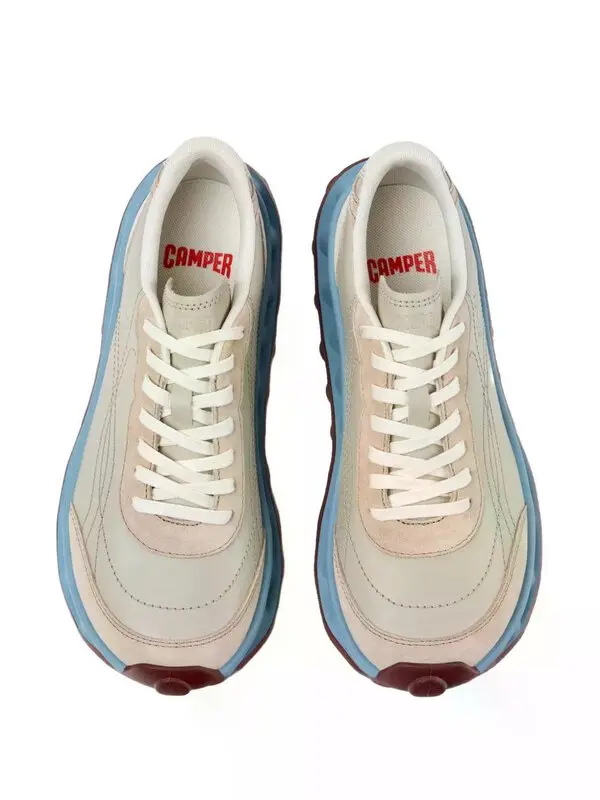 Camper X Sunnei Pelotissima Leather Panel Sneakers
