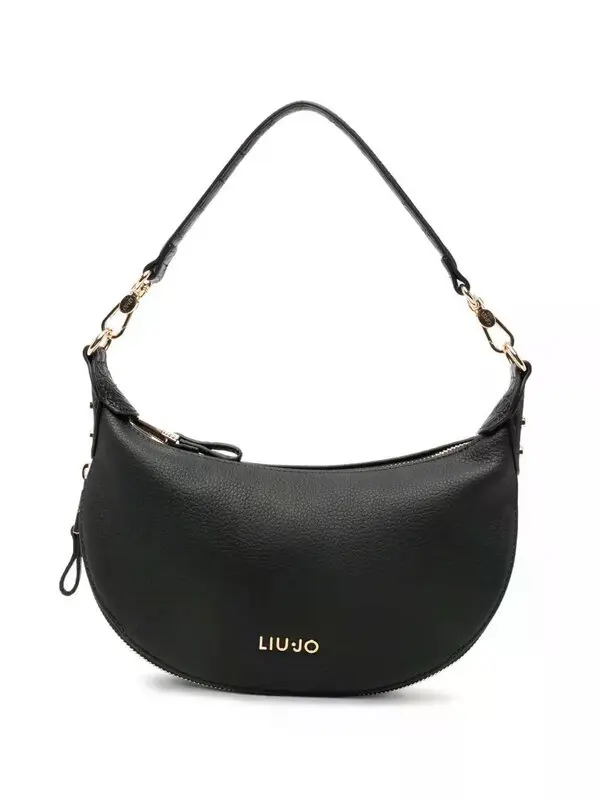 Liu Jo Small Hobo Logo-detail Tote Bag - Black