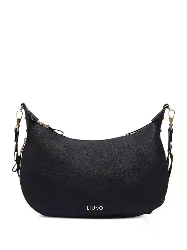 Liu Jo Small Hobo Logo-detail Tote Bag - Black