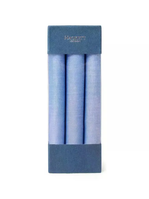 HACKETT LONDON Cotton-poplin Handkerchiefs