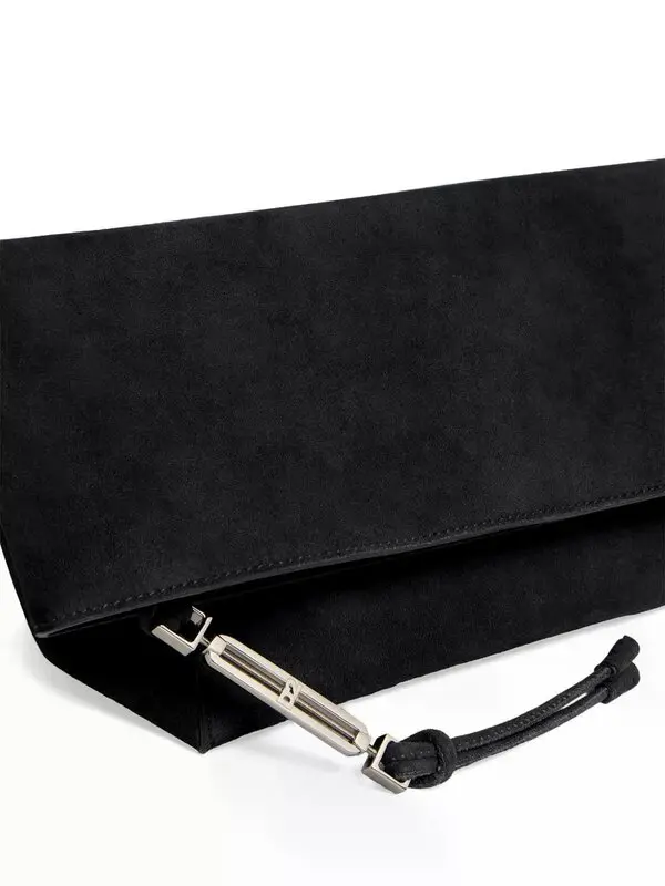 Dsquared2 Suede Foldover Clutch