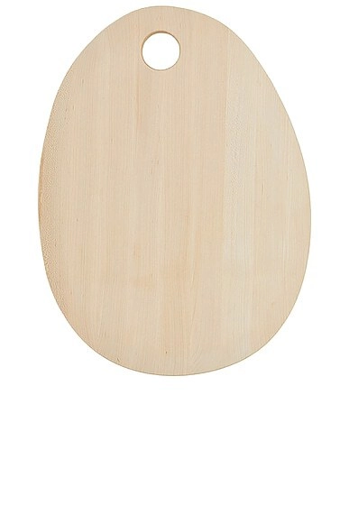 HAWKINS NEW YORK Medium Pebble Cutting Board - Oak
