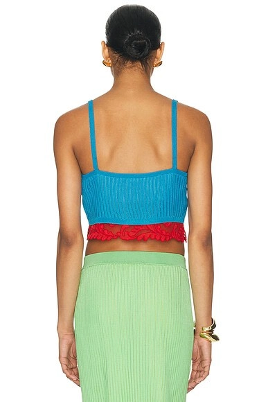 Versace Ribbed Top