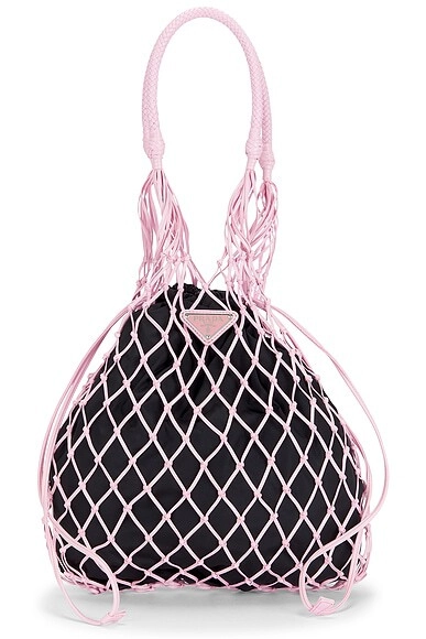 Prada Tessuto Net Tote Bag